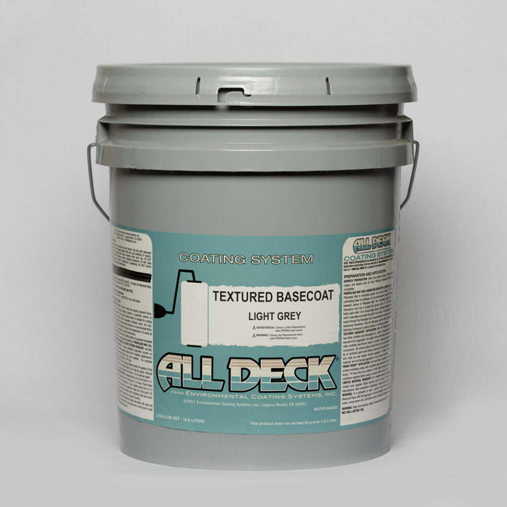 High-Quality Textured Basecoat & Aggregate for Durable Deck Coatings ...